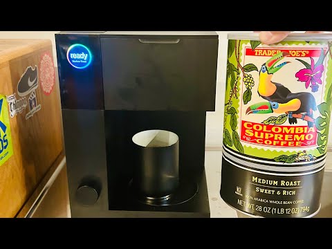 Fellow Aiden brews Trader Joe’s Colombia Supremo Coffee from start to finish ☕️