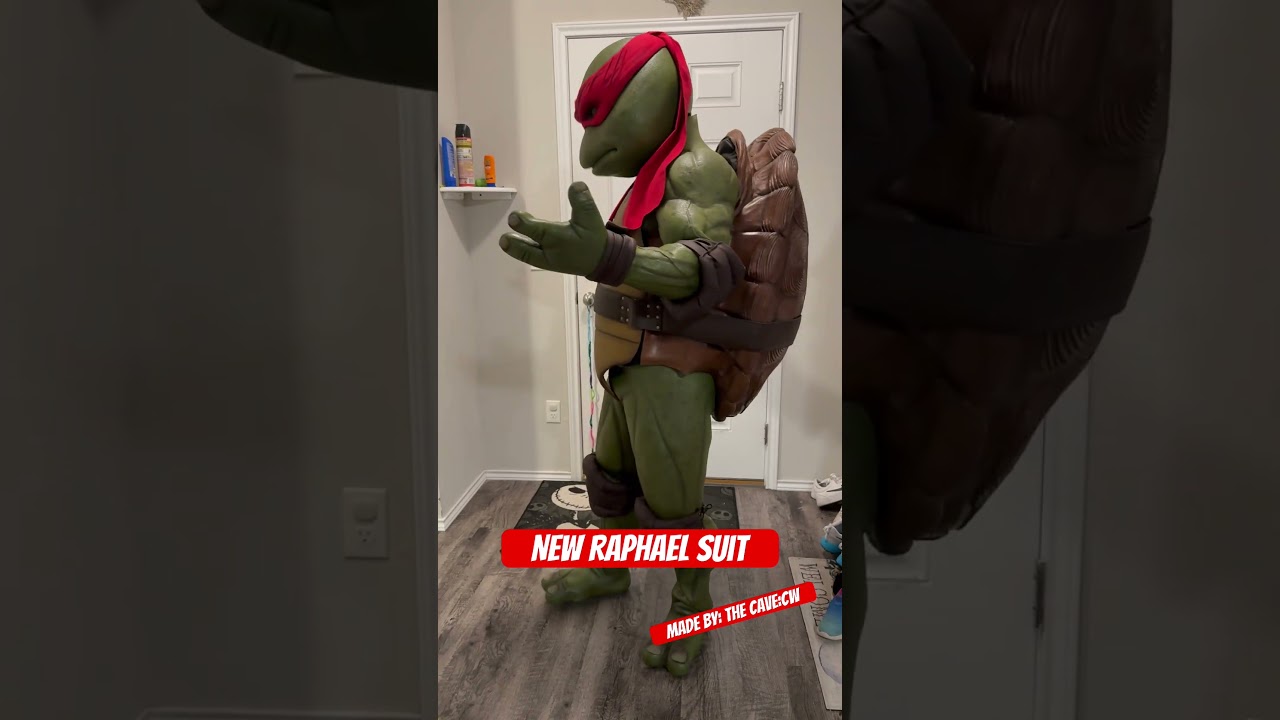 Ninja Turtle Costume #teenagemutantninjaturtle #ninjaturtles #tmnt #raphael #turtlepower #shellshock