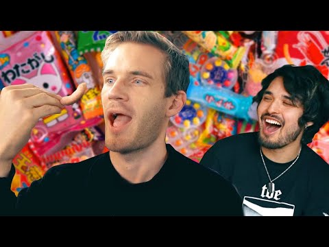 Trying Out Every Japanese Candy! 🍬 (ft. @TheAnimeMan)