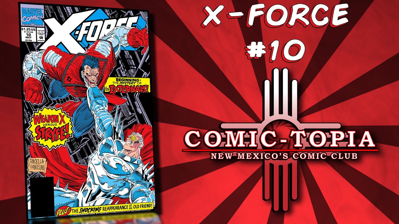 X-Force 10 Marvel Comics 1992 Review | First Appearance of The Externals