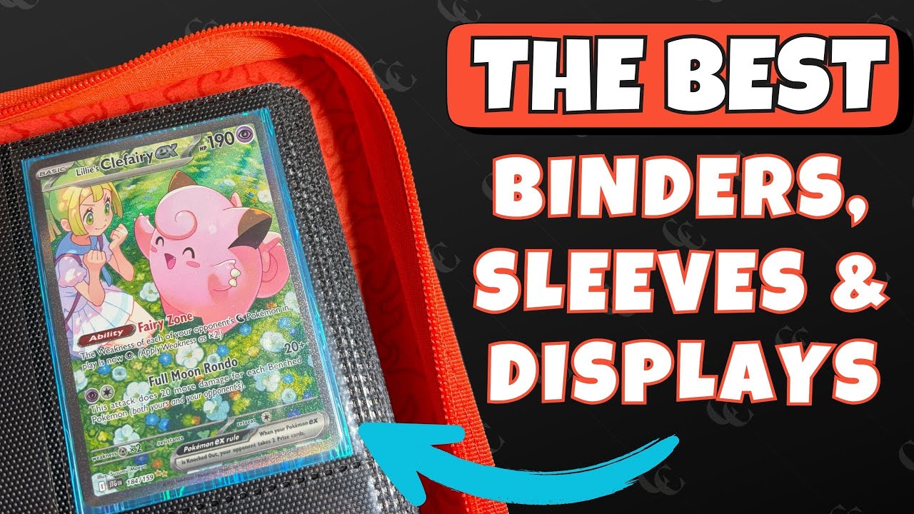 The BEST Trading Card Binders, Sleeves & Displays (2026 Guide)