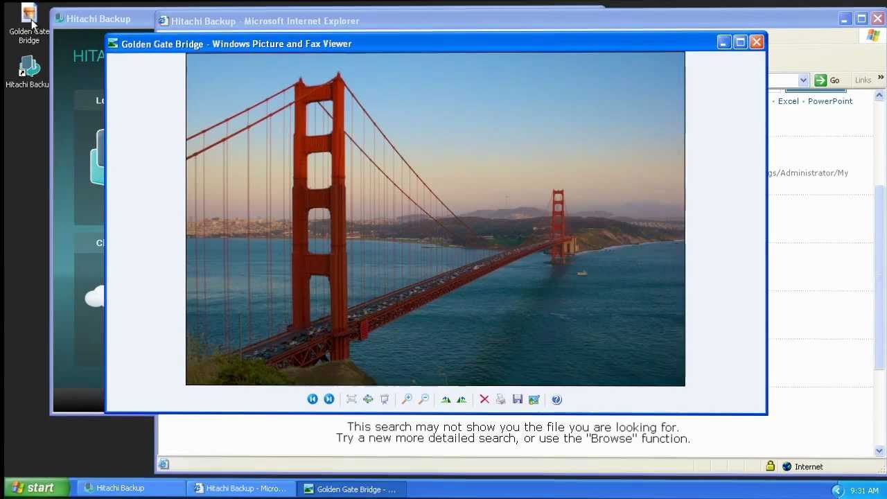 Hitachi Cloud Restore Video