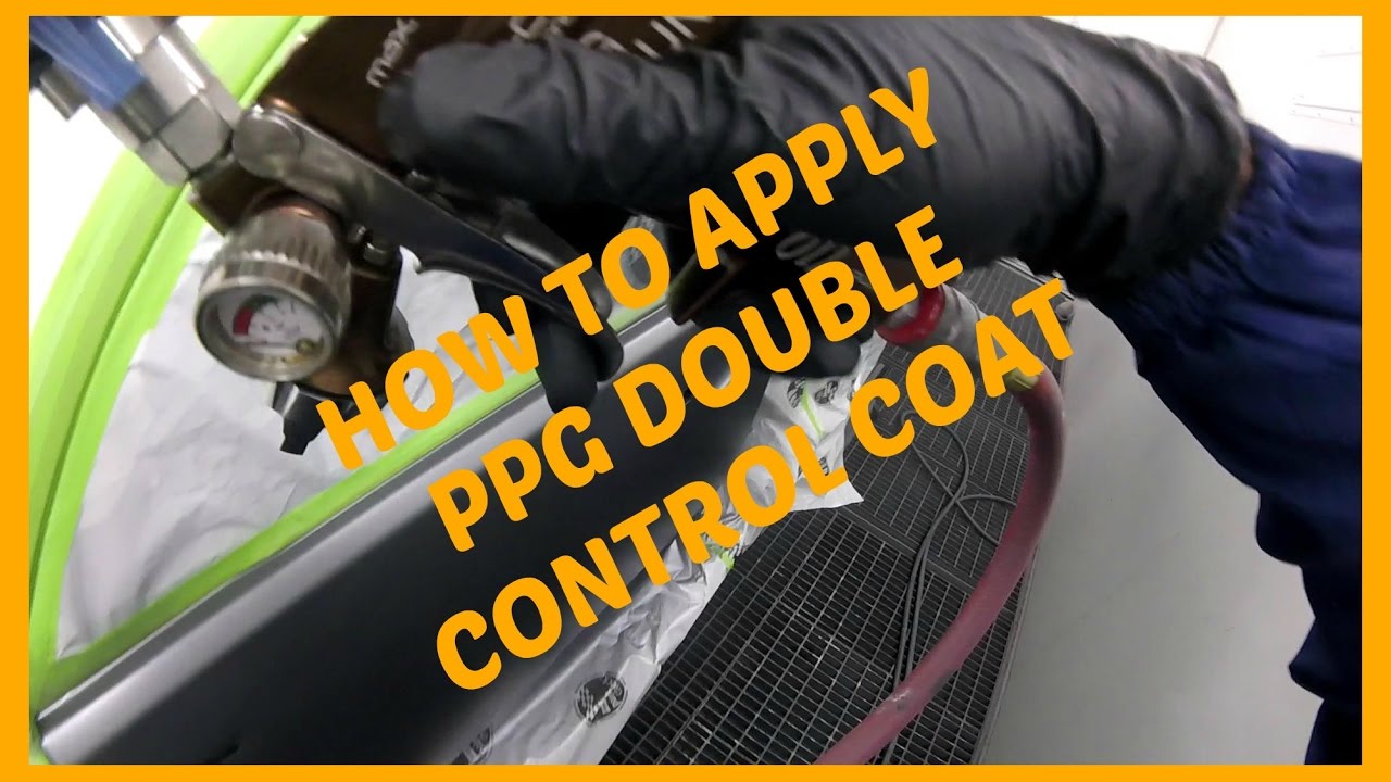 #HOWTO APPLY CONTROL COAT #PPG #PAINT