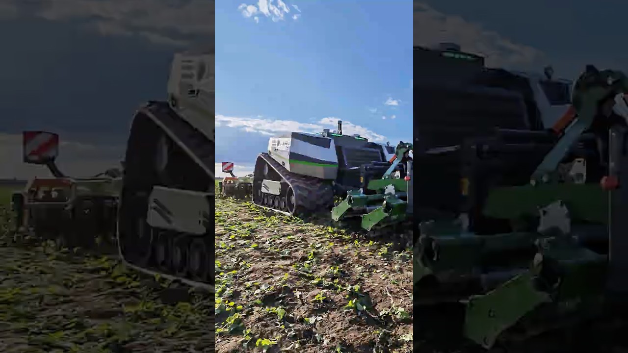 Revolutionizing Farming: Meet the Fully Autonomous Machine Transforming Soil Prep and Seeding!