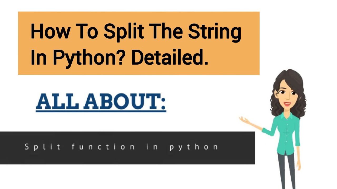 Split Function In Python Explained In Detailed|How To Split The String In Python? #011