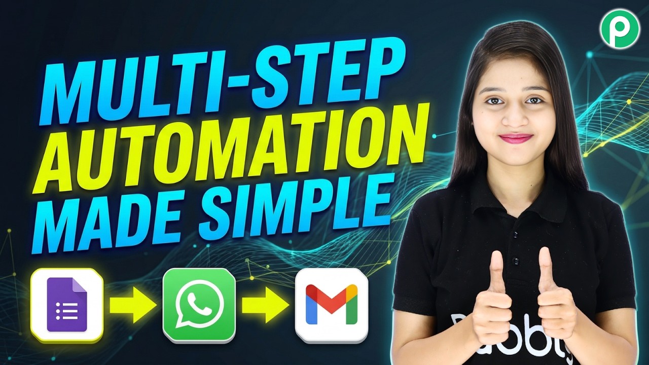 Create Multi-Step Automation Workflows with Pabbly Connect