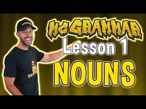 English Lesson: Nouns for Kids | Learn through music and rap with MC Grammar