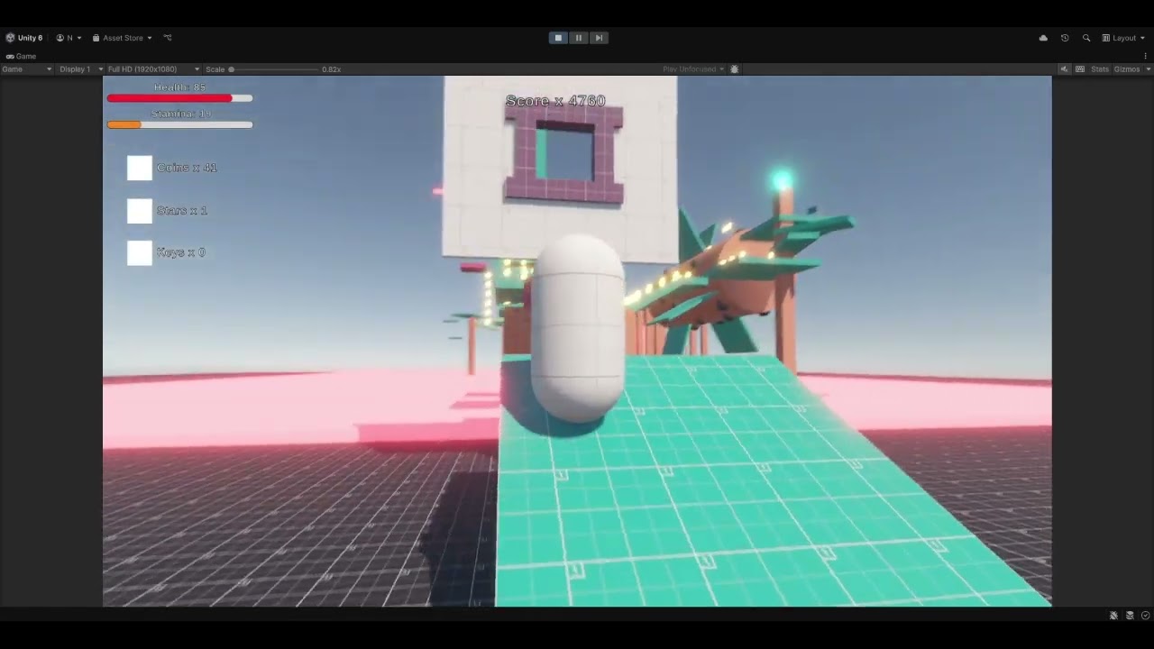 3D Platformer Template Demonstration Video 2