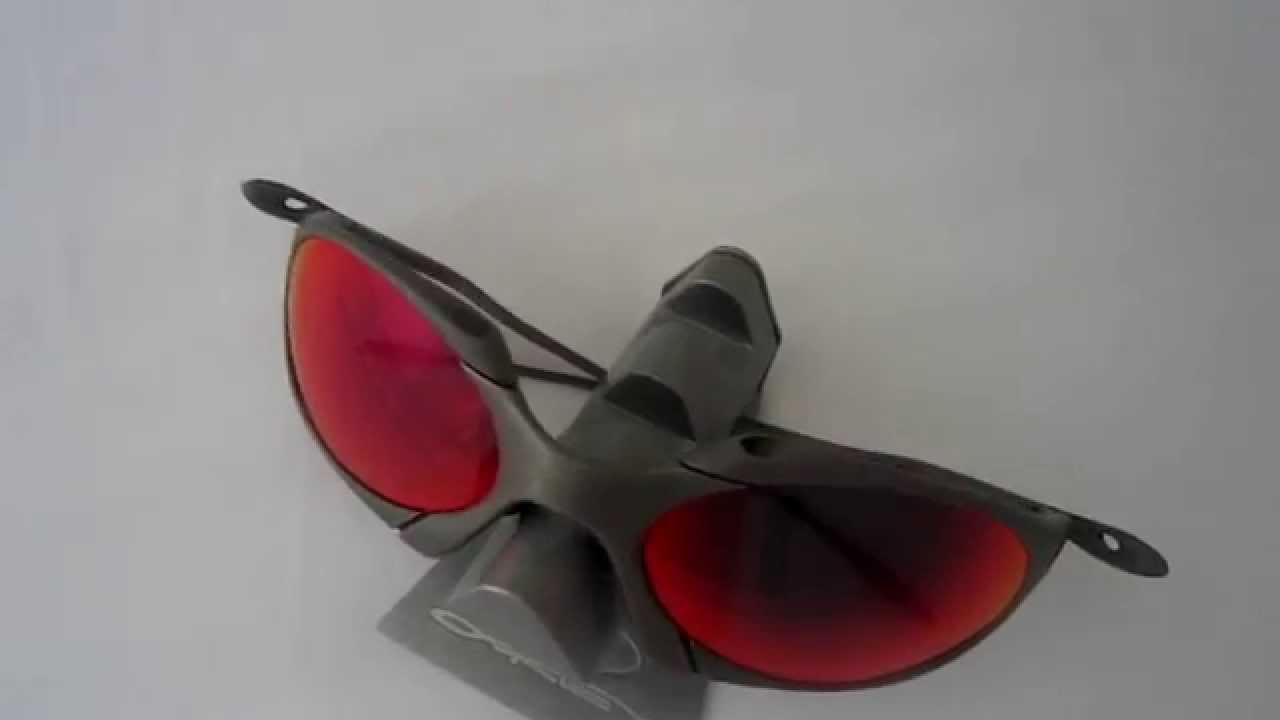 LINEGEAR Red Mirror Polarized custom replacement lenses for Oakley Romeo 1.0