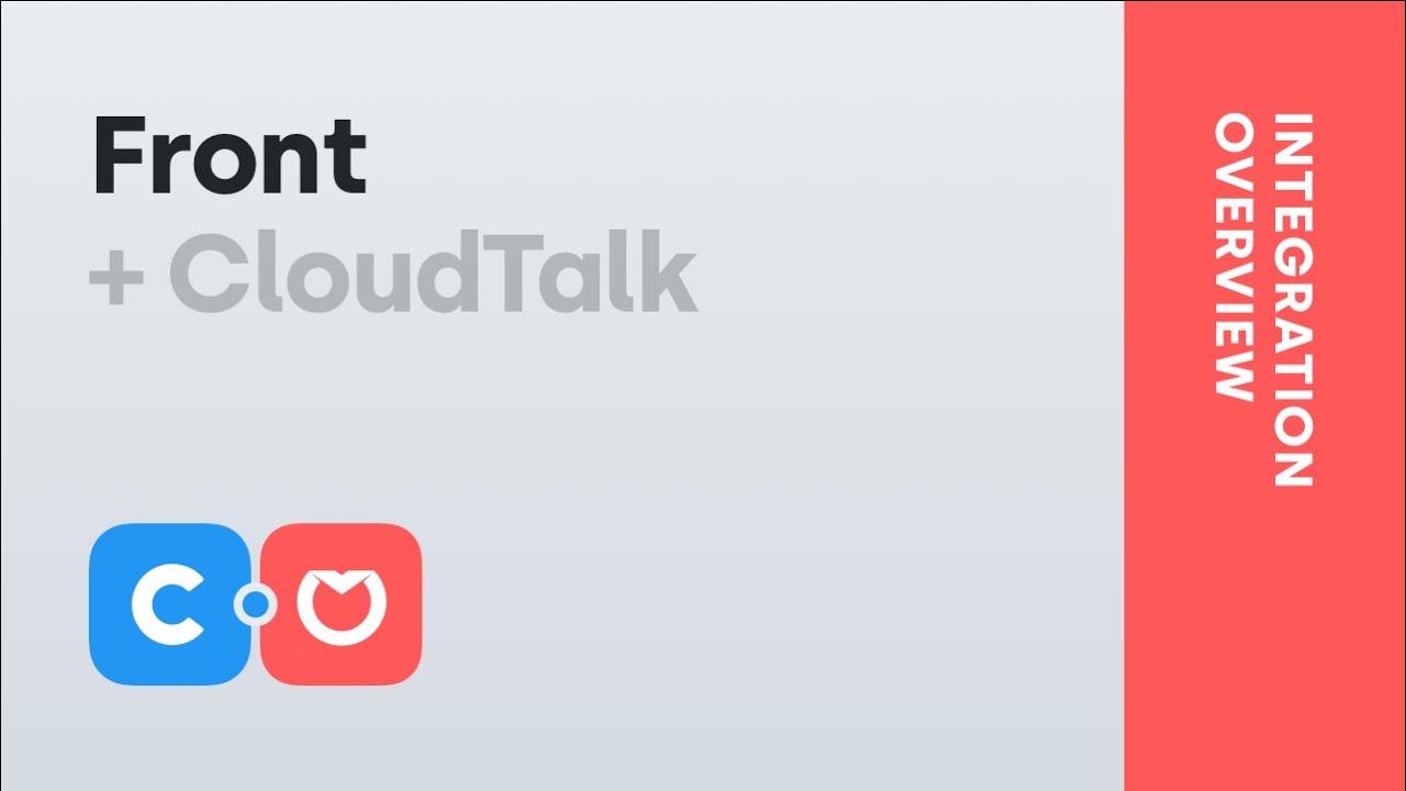 Front + CloudTalk - Integration Overview