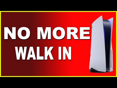 PS5 Walmart No More Walk Ins
