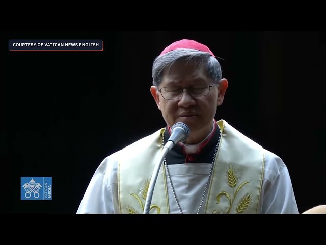 WATCH: Cardinal Tagle leads rosary for Pope Francis' healing