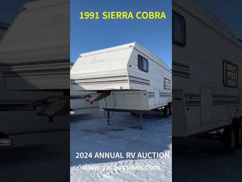 1991 SIERRA COBRA 27' FIFTH WHEEL TRAILER - YAC Auctions