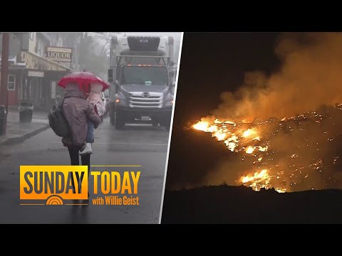 Rain From Tropical Storm Kay Alleviates Wildfires Near San Diego