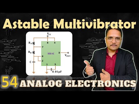 Astable Multivibrator using 555 timer IC (Basics, Circuit, Working and Waveforms) Explained ...