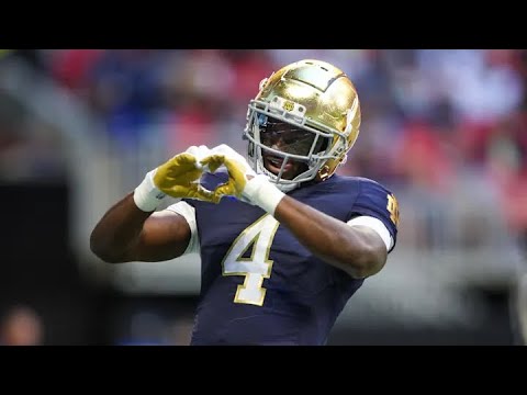 Jeremiyah Love | 2024 Notre Dame Highlights