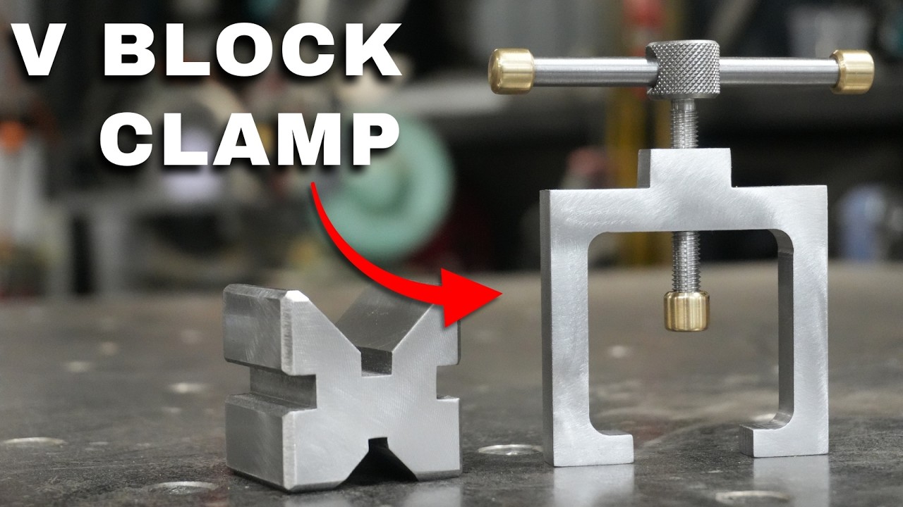 I Made a V Block Clamp