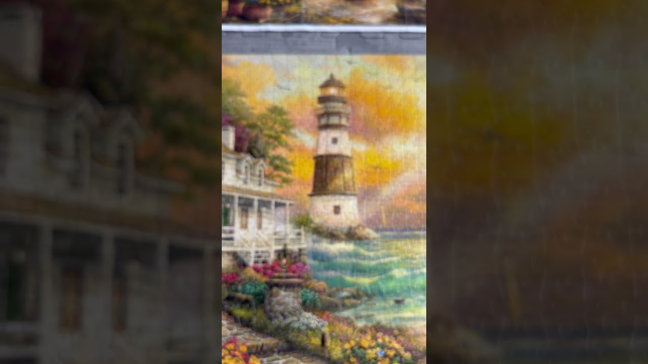 Cottage by the sea puzzle