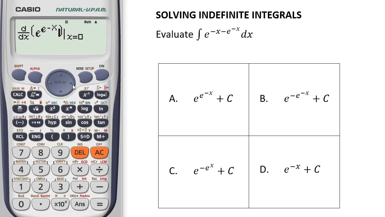 [CalcYou] Solving Indefinite Integrals Example 2