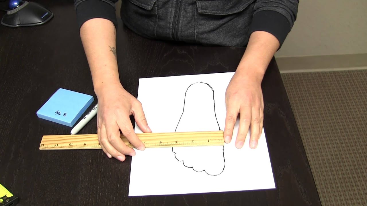 How to Measure Your Feet at Home