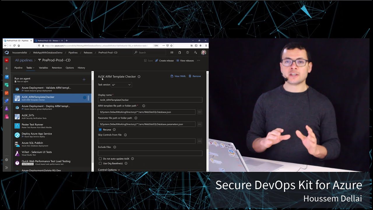 Infrastructure testing with Secure DevOps Kit for Azure (AzSK)