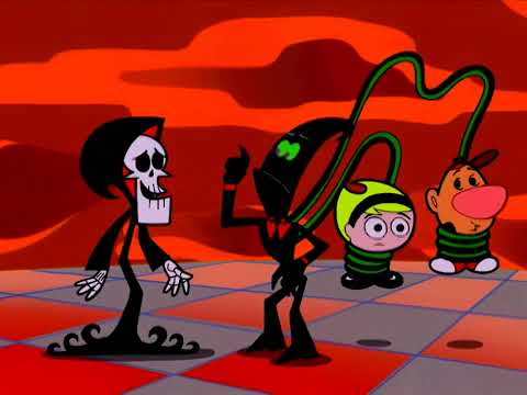Grim saves Billy & Mandy from Nergal