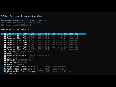 Windows MIDI Services Info - Gearspace