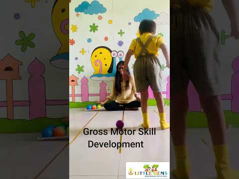 Gross motor skill development#indoorgames #kidsactivities #littlegems #preschooler #shortsvideo