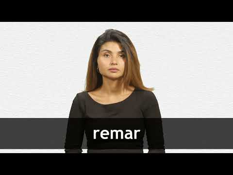 English Translation of “REMAR” | Collins Spanish-English Dictionary