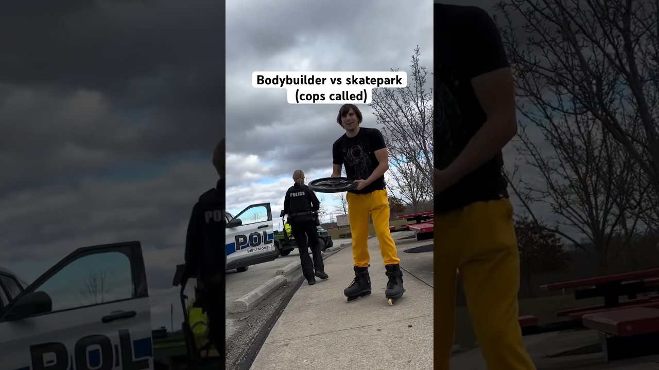 People thought the weight was real and called the cops 😂