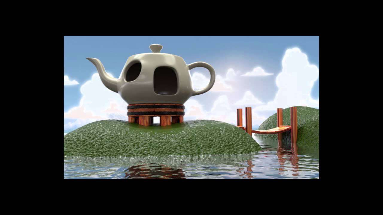 Pixar Renderman for Blender Render Test