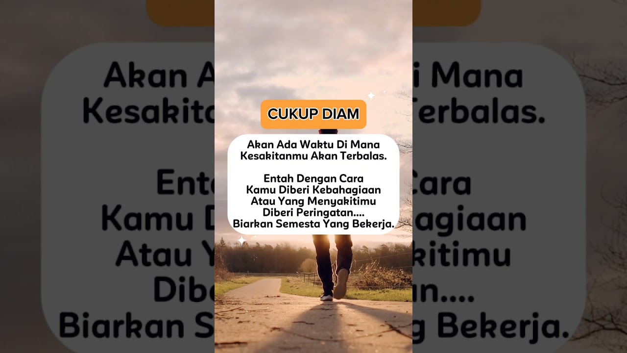 cukup diam biar Allah yang membalas #shortvideo #reels #selfreminder #quotes