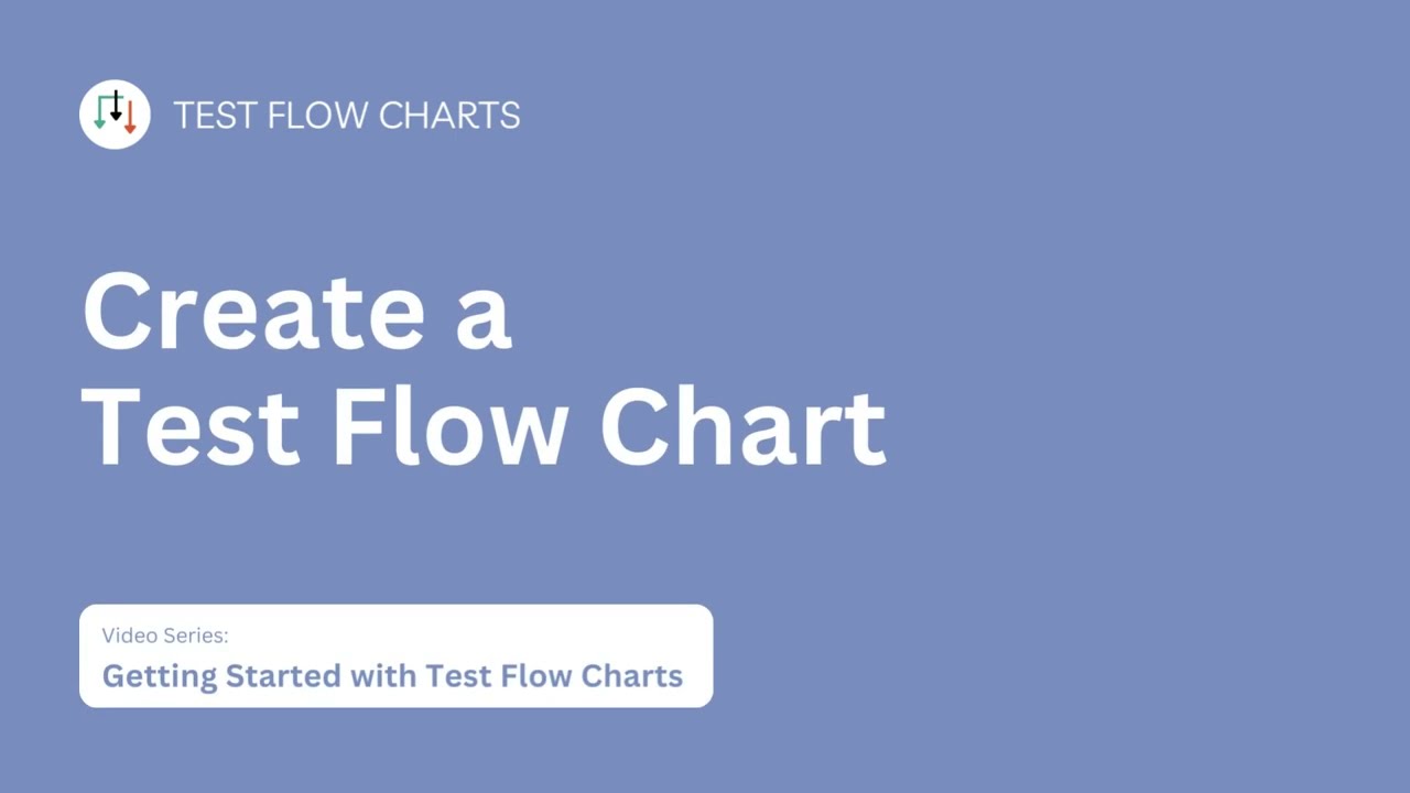 1. Create a Test Flow Chart
