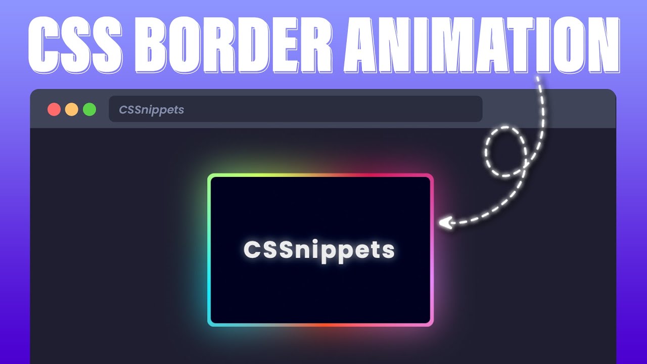 🔥 Create Stunning CSS Border Animations in 5 Minutes! [Part 1]