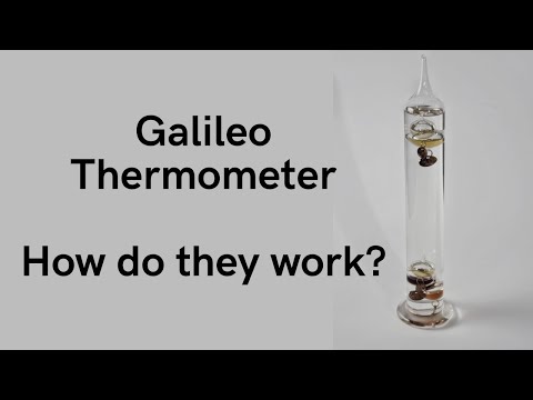 What is a Galileo Thermometer and How does it work