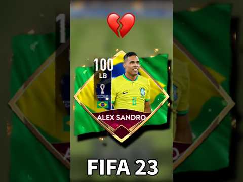 ALEX SANDRO in FIFA MOBILE 23 vs FIFA MOBILE 17 #fifamobile #fifamobile23 #fifa #shorts #worldcup