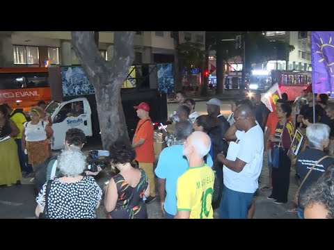 Rio demo against racism in Spanish soccer league