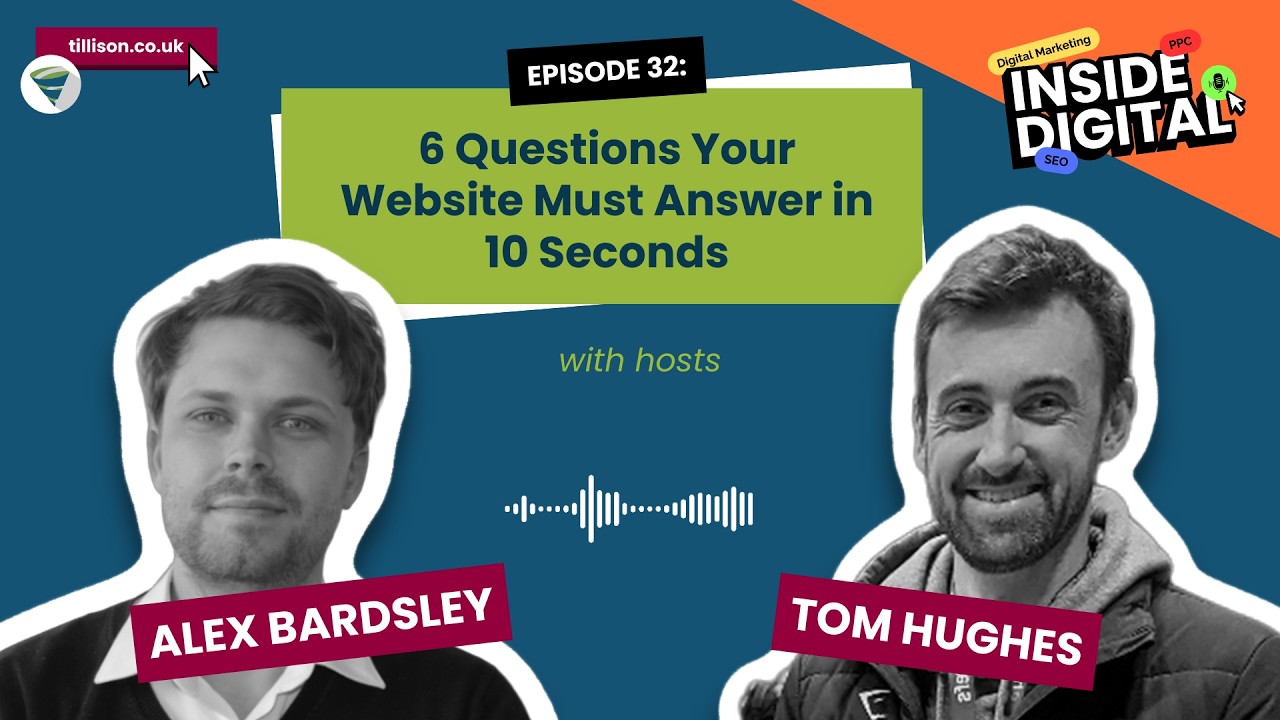 6 Questions Your Website Must Answer in 10 Seconds | Ep 32 of Inside Digital