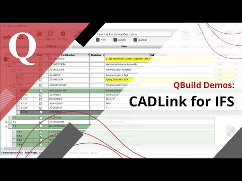 CADLink for SOLIDWORKS - IFS Demo Video