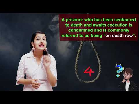 What is Difference Betweeen Capital Punishment & Death Sentence?