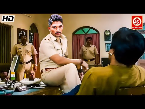Allu Arjun" New South Blockbuster Hindi Dub Action Movie || Shruti Hassan Love Story Movie Prakash