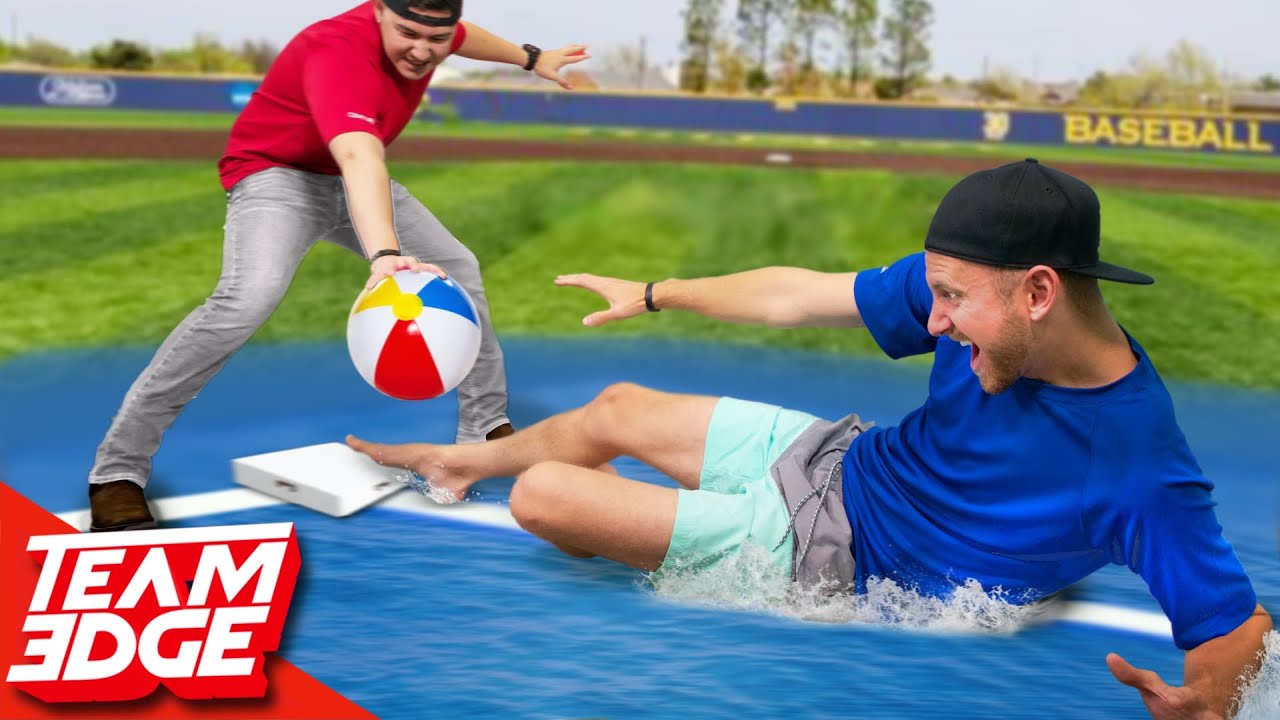 Slip 'N Slide Beachball Baseball!!