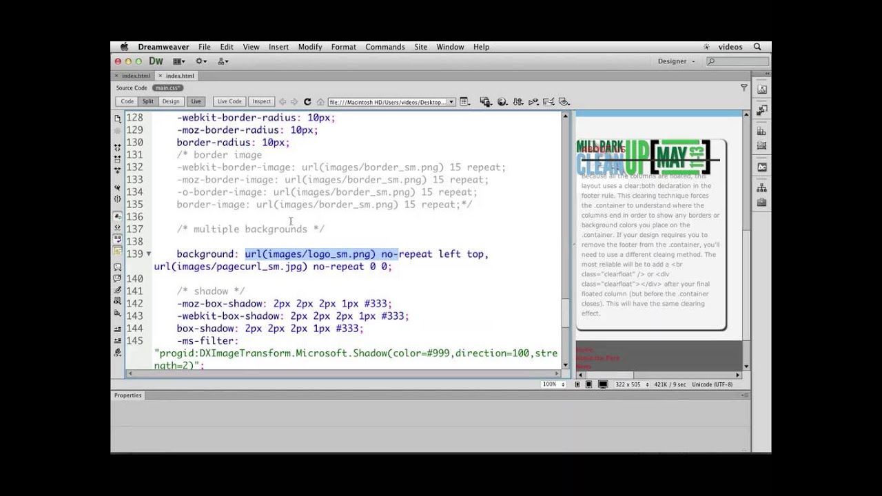 CSS3 Working with multiple background images