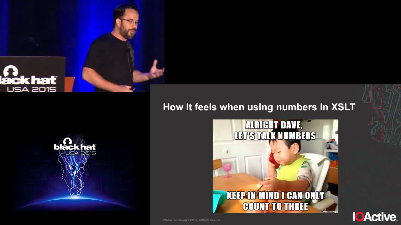 Black Hat USA 2015 - Abusing XSLT For Practical Attacks
