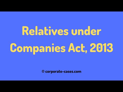 Relatives under Companies Act 2013: Definition & List
