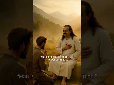God 🌟 | Dream 🌙 | Illusion 🌫️ | Awakening 🔥- Avatar Meher Baba #yugavatar #meherbaba