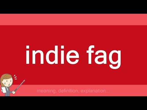 indie fag