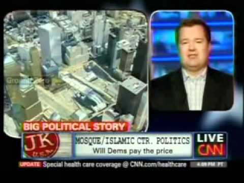 Faiz Shakir on CNN for "Ground Zero Mosque" debate, part 1