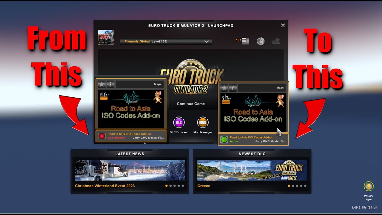 Make Incompatible Mod Compatible - ATS ETS 2