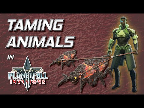 Taming Animals in Age of Wonders: Planetfall
